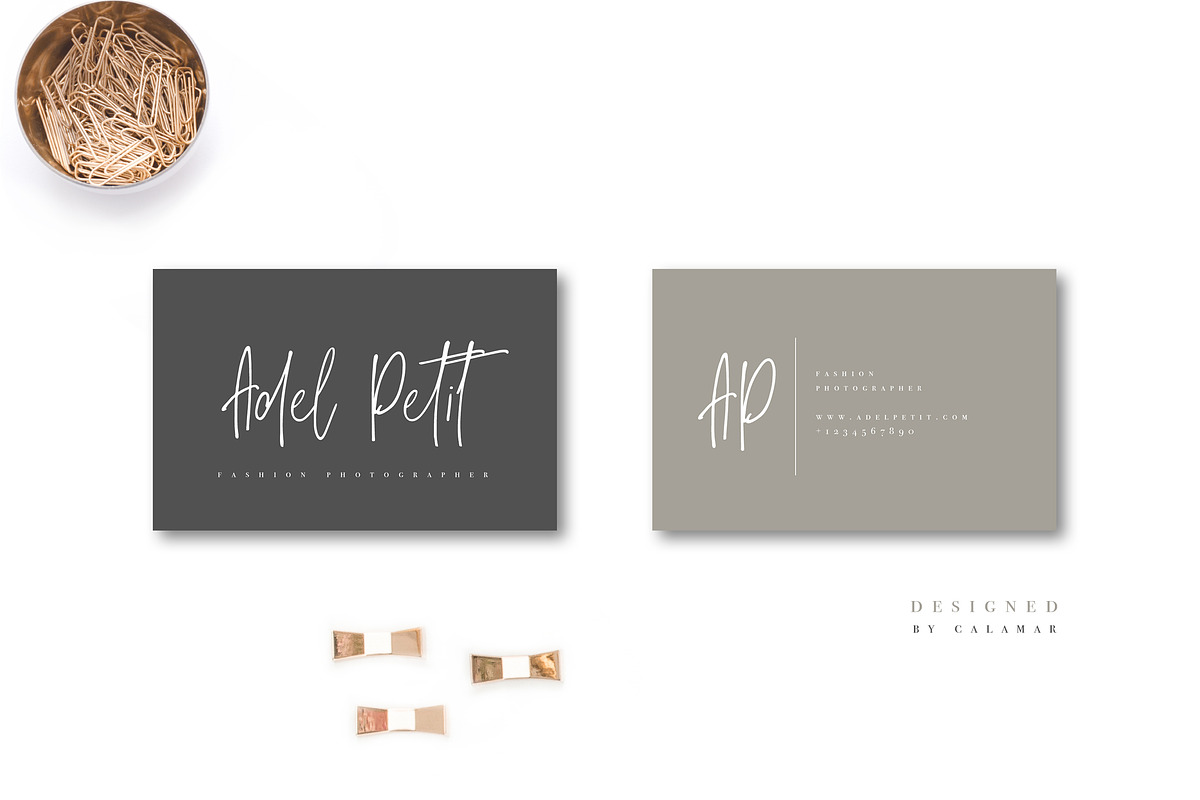 L'aster Font, a Script Font by Calamar Studio