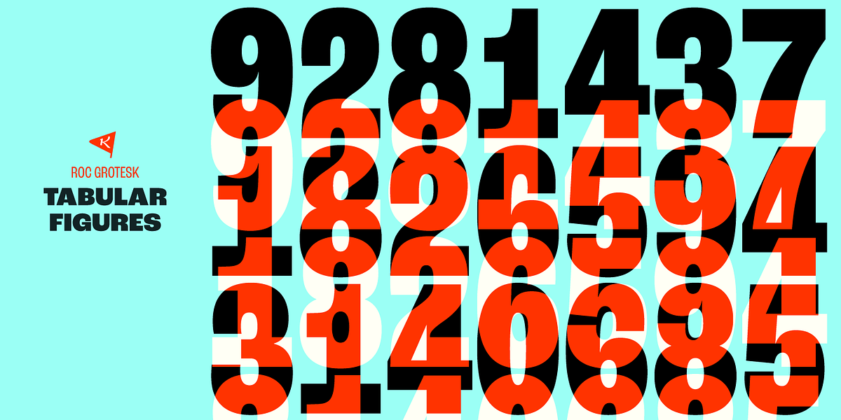 Roc Grotesk, a Sans Serif Font by Kostic Type Foundry