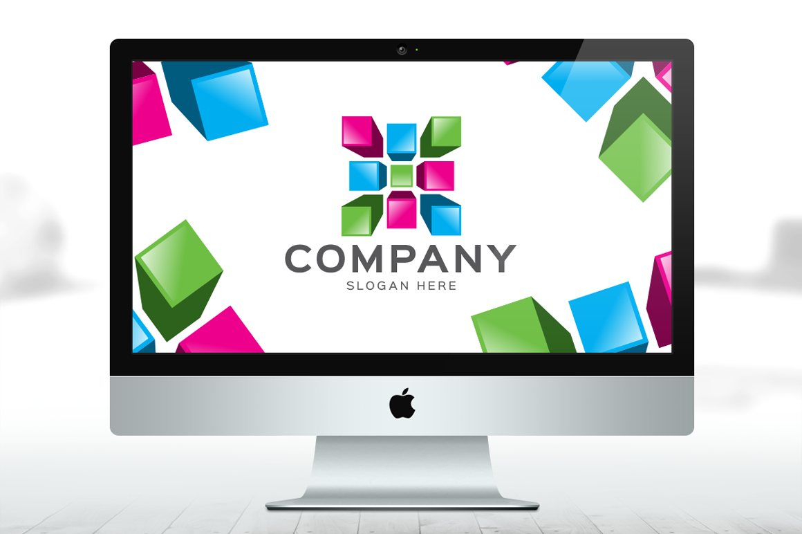 Digital Cubes Logo, a Branding & Logo Template by LogoLabs