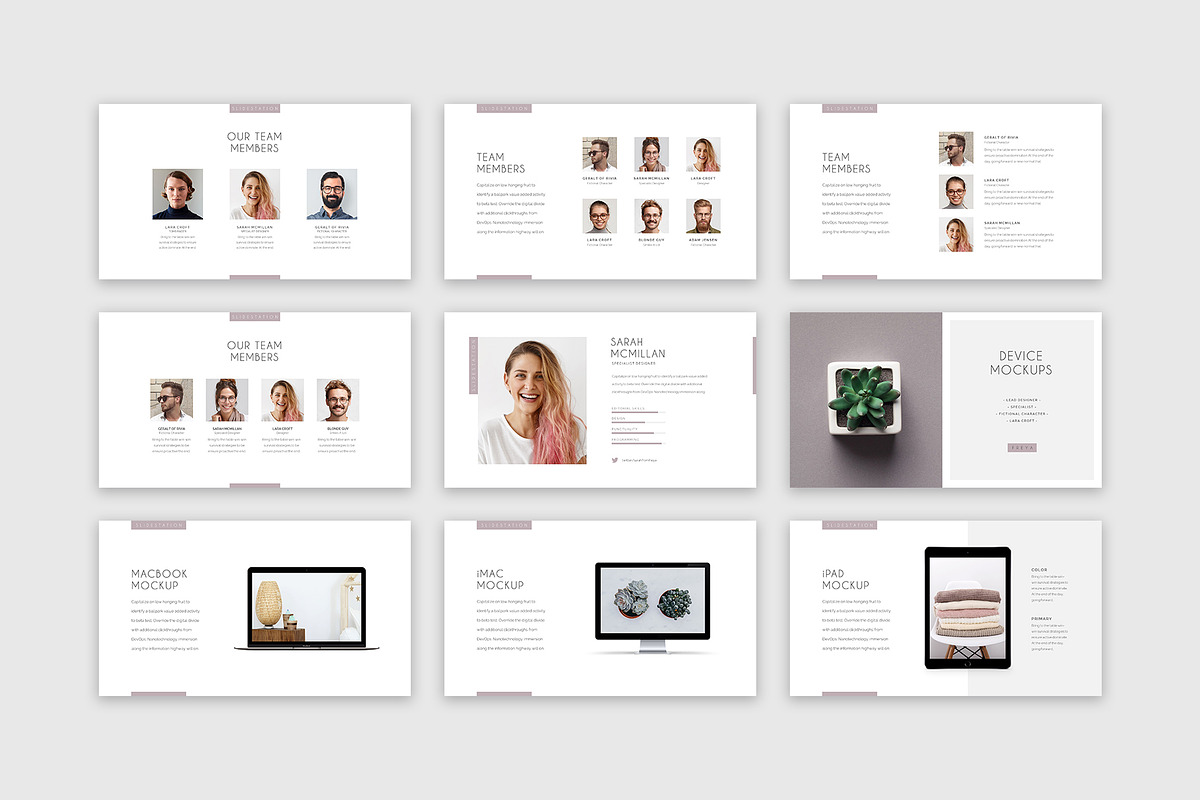 Freya PowerPoint Presentation, a Presentation Template by SlideStation