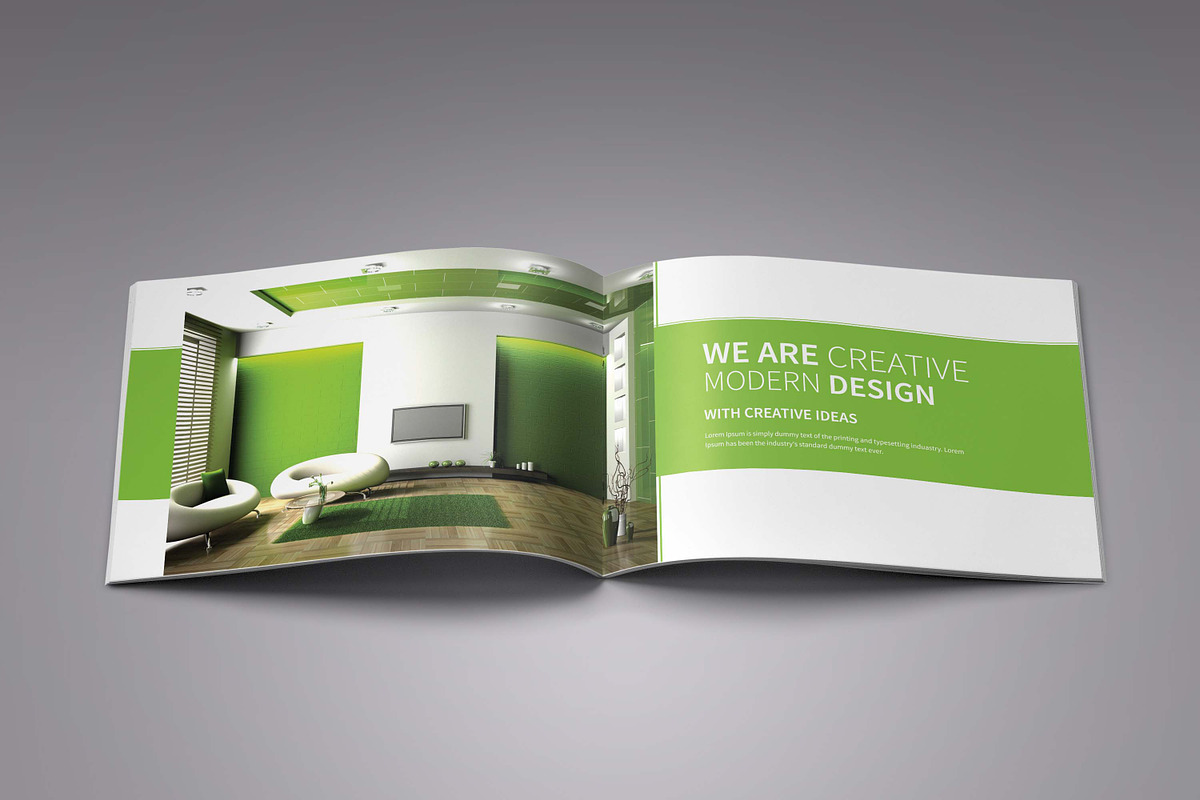 Clean & Modern A5 Catalog, a Brochure Template by New Lines