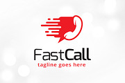 Fast Call Logo Template, a Branding & Logo Template by gunaonedesign