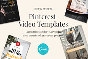 Canva Pinterest Video Templates, a Social Media Template by Nina Shaw