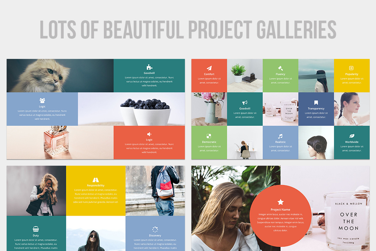 Spectrum Presentation Template, a Presentation Template by SlideStation