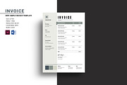 Invoice Template V31, a Stationery Template by Template Shop