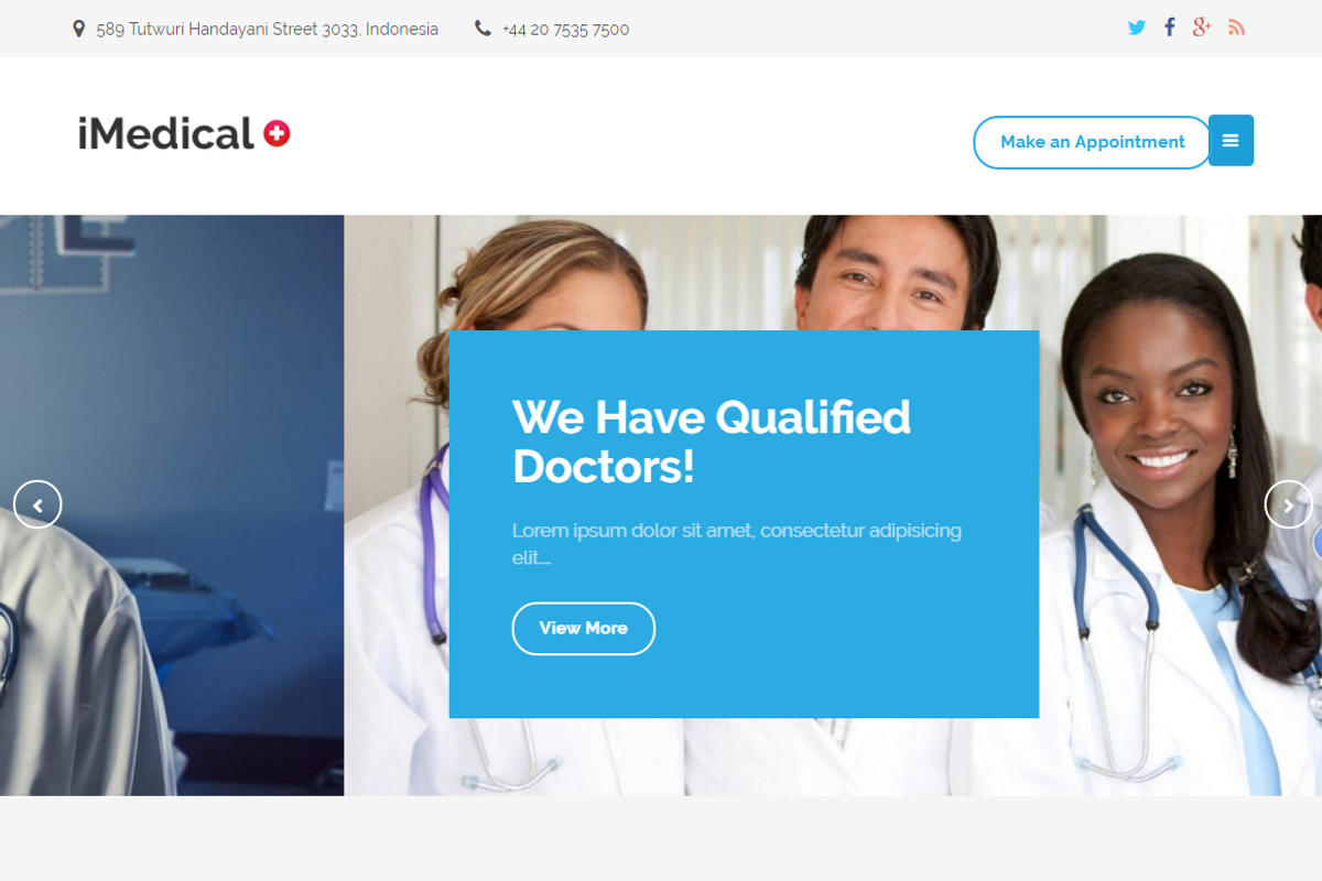 iMedical WordPress Theme, a WordPress Template by Theme Junkie