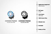 Connect Mind Logo, a Branding & Logo Template by Design_Planet