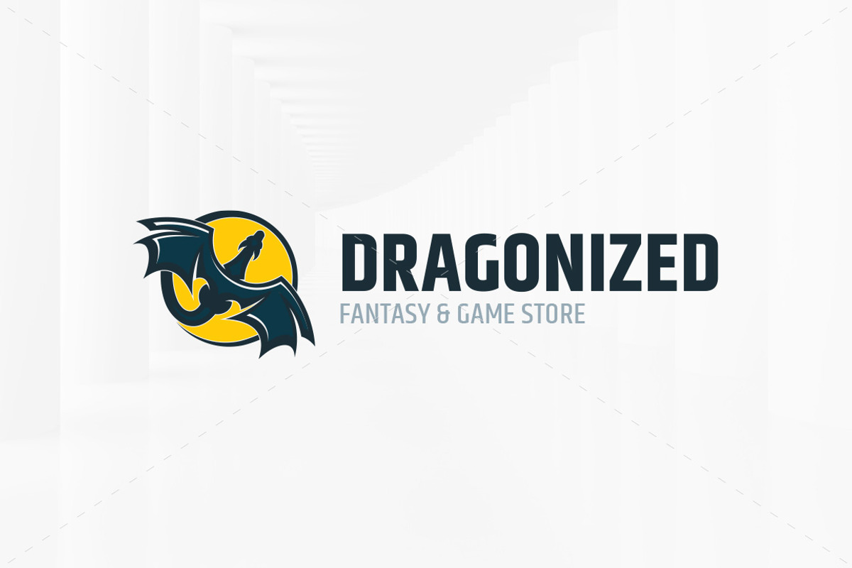 Dragonized Logo Template, a Branding & Logo Template by LOGOMAGINE