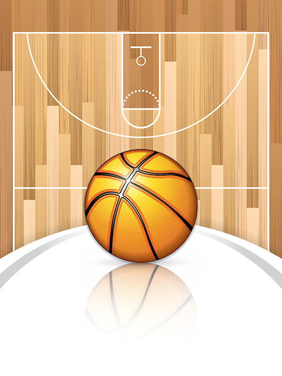 Basketball, a Texture Illustration by gigello