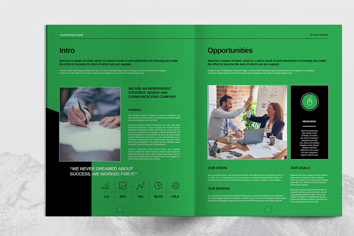 Company Profile Brochure Template