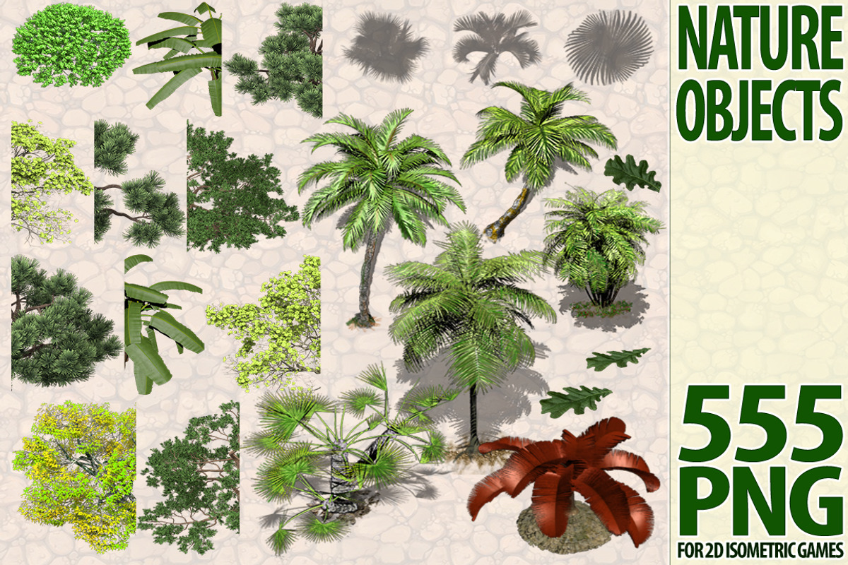 Nature Objects, an Object Graphic by Beatheart Creative Studio