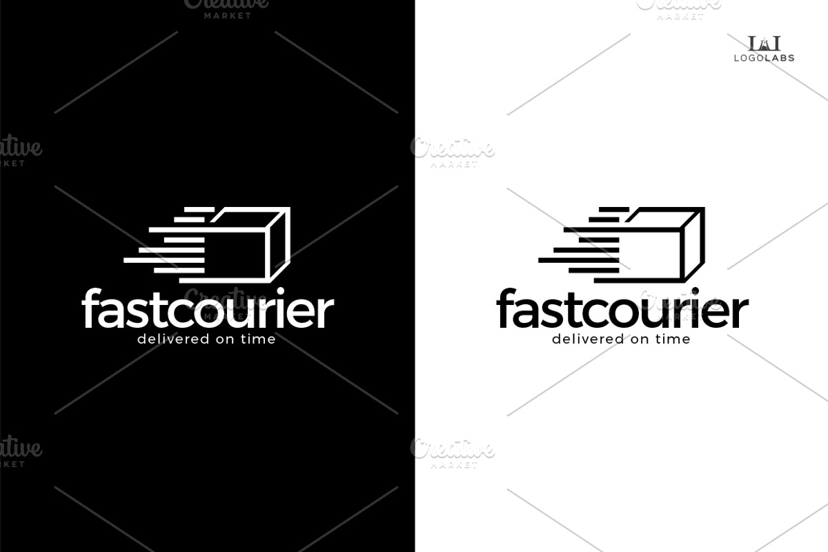 Fast Courier Logo, a Branding & Logo Template by LogoLabs