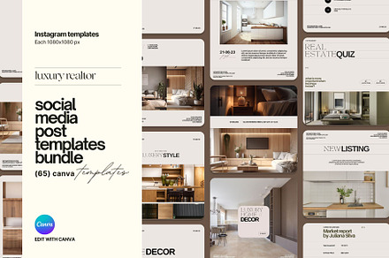 Real Estate Pinterest Pin Template | Creative Market