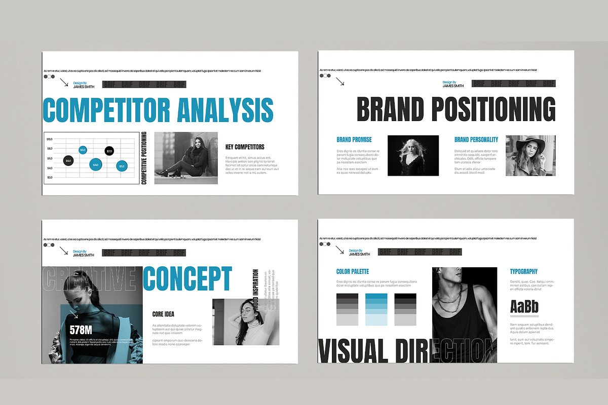 Modern Creative Brief Presentation