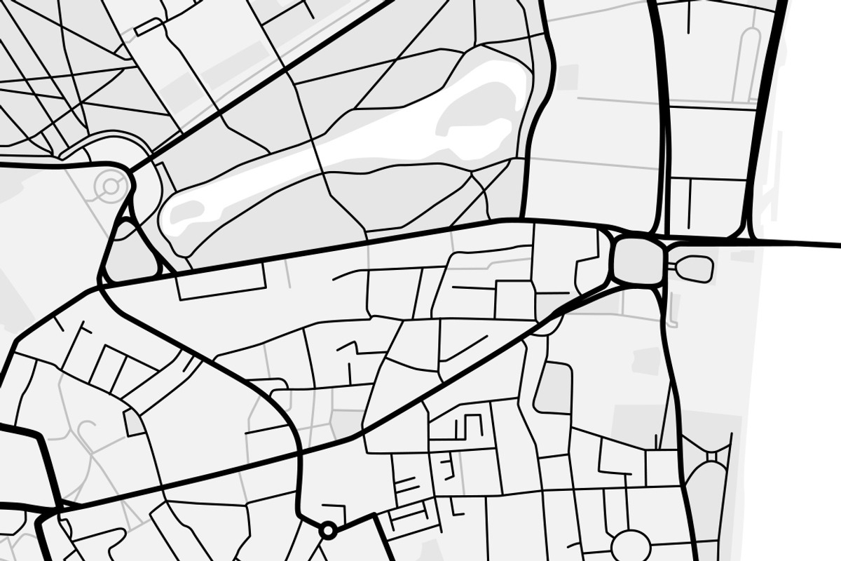 Vector City Street Maps, an Illustration by Medialoot