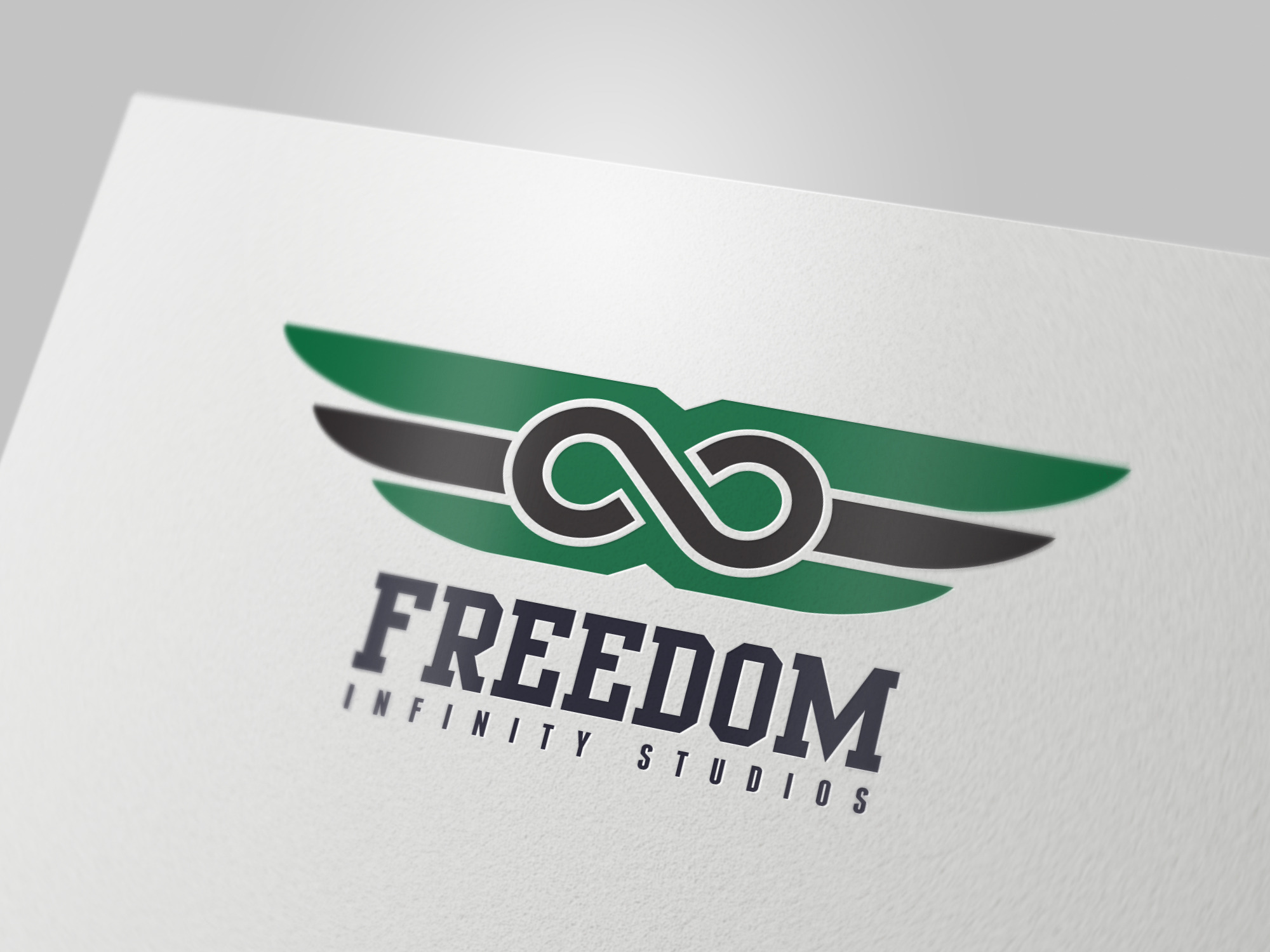 Freedom Infinity Studios, a Branding & Logo Template by Vectorwins ...