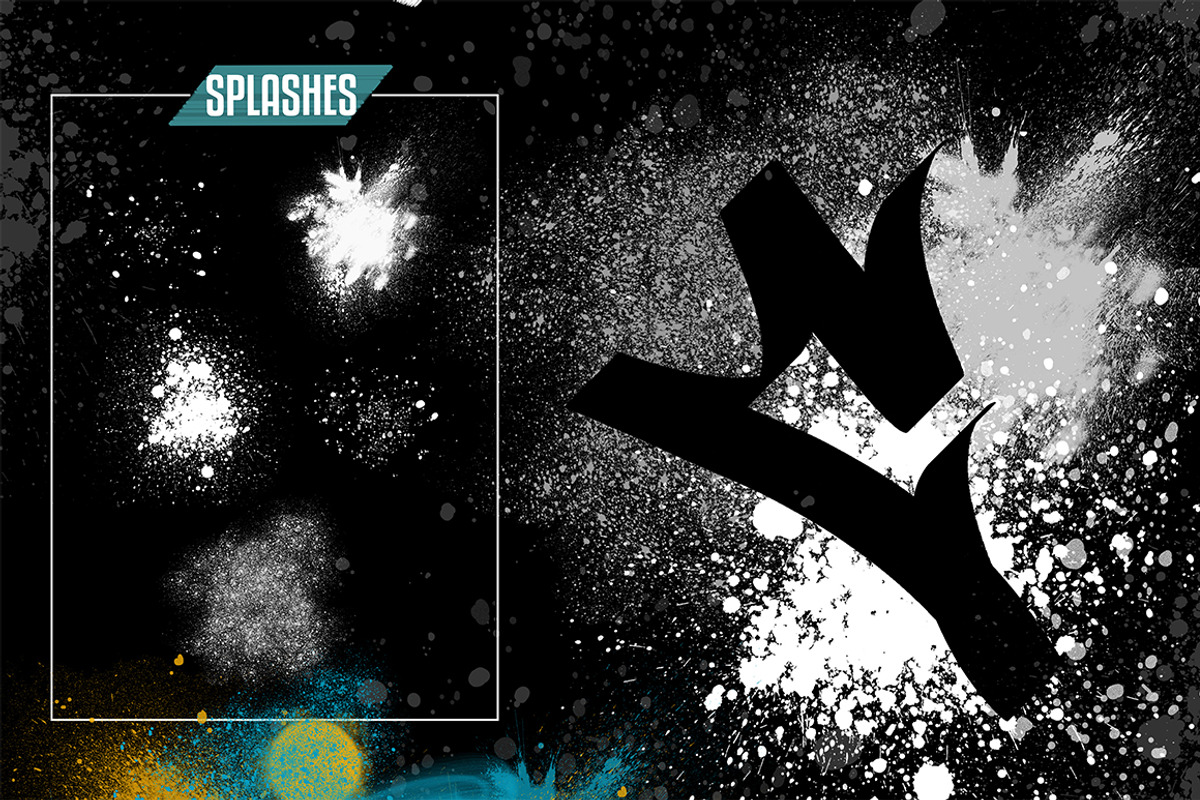 Ultimate Photoshop Graffiti Kit, a Brush Add-On by The Wildcap