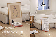Aesthetic Real-Life Mockup Scene, a Product Mockup by ArtwithFrame