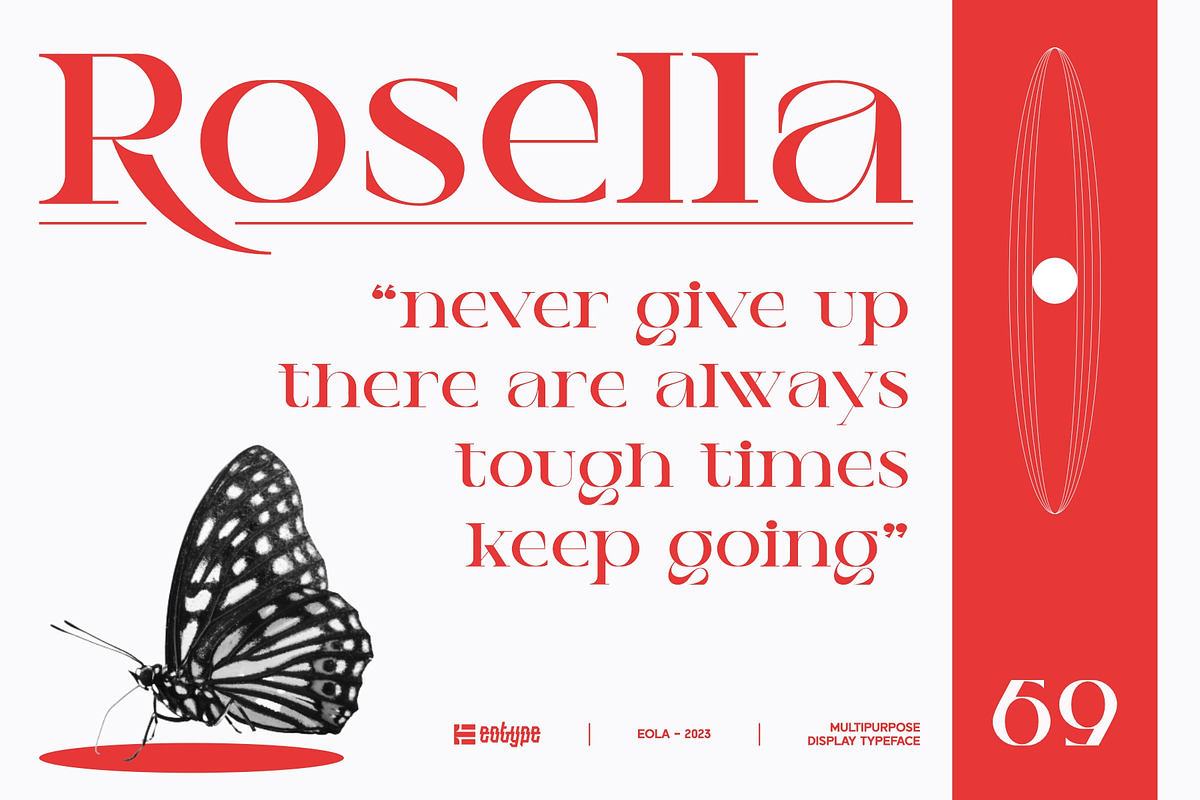 Eola, a Serif Font by Eotype Studio