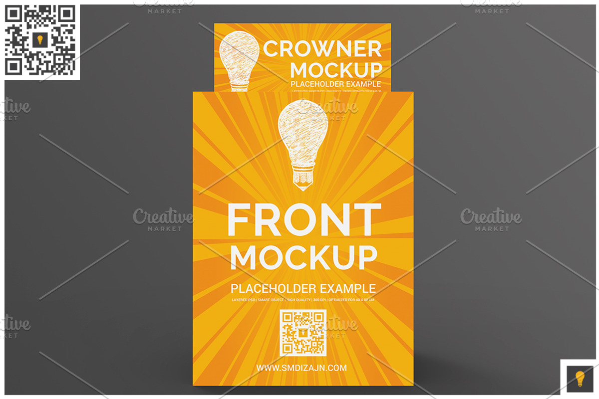 Store Palette with Crowner Mockup, a Packaging Mockup by Shocky Design ...