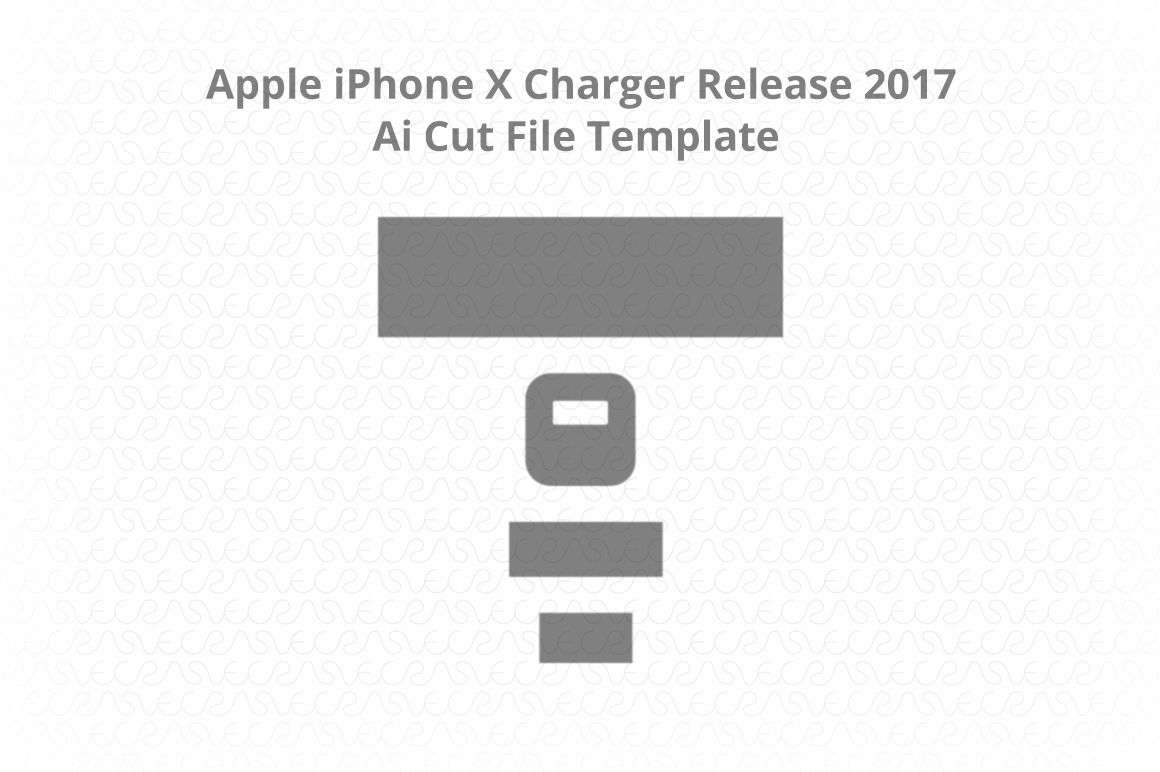 Apple iPhone X Charger Vinyl Skin, an Illustration by VecRas
