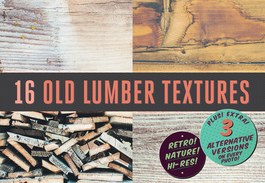 16 Old Lumber Textures, a Texture Graphic by MarkieAnn Creative