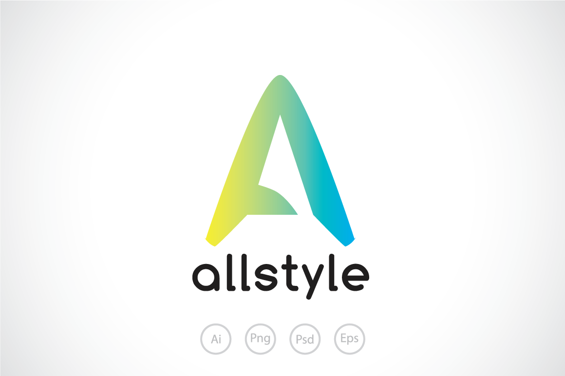 All Style - Letter A Logo Template, a Branding & Logo Template by ...