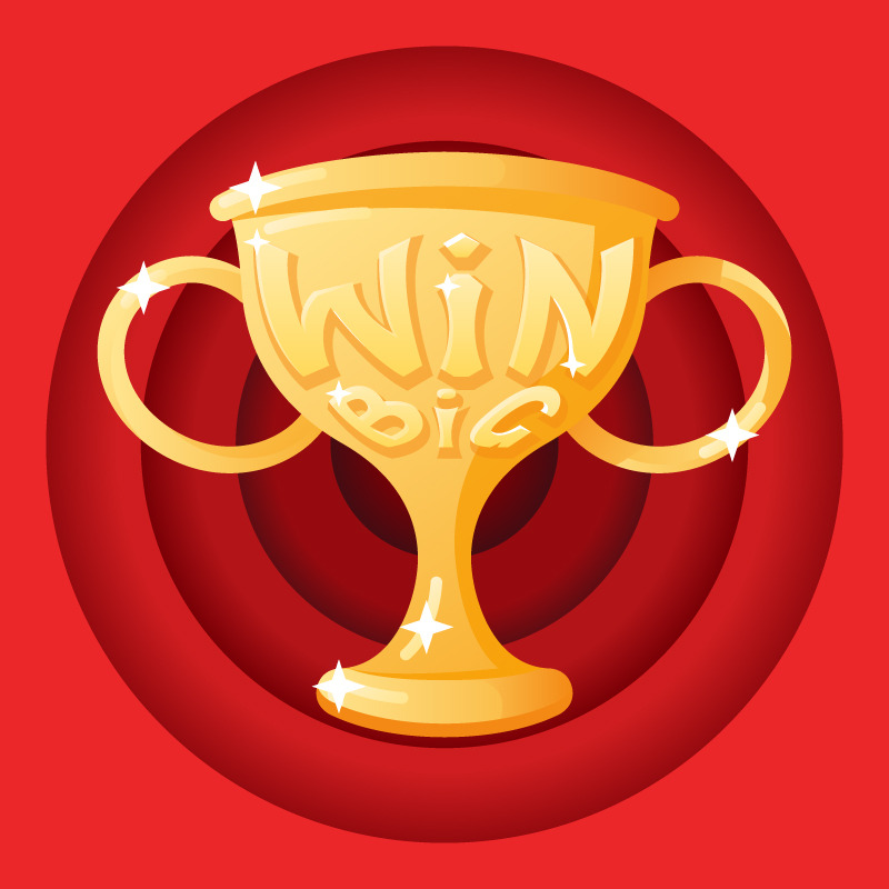 Win Cup, an Object Illustration by Meiluns shop