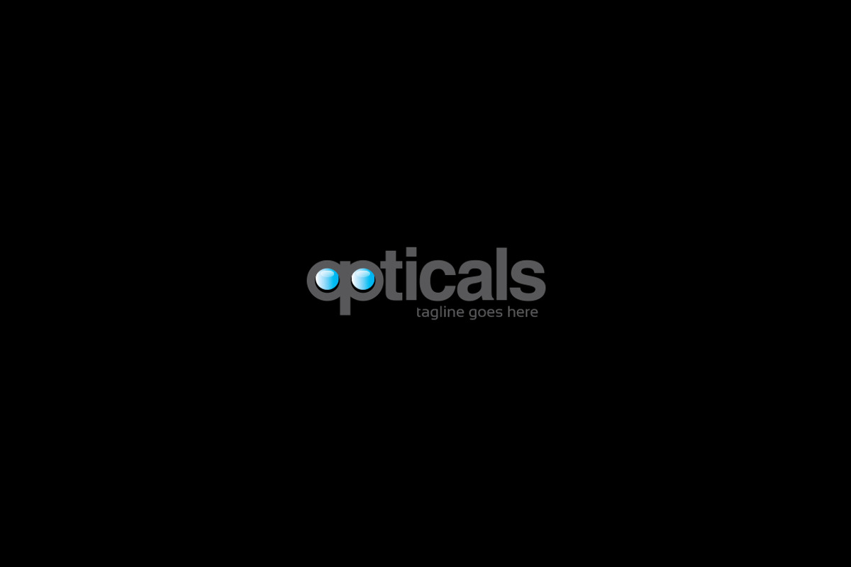 Opticals Logo, a Branding & Logo Template by CAIRON CREATIVESTUDIO