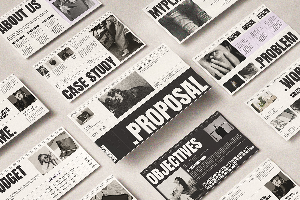 Proposal Presentation Template
