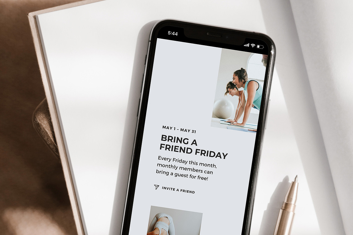 Fitness & Wellness Instagram Templates