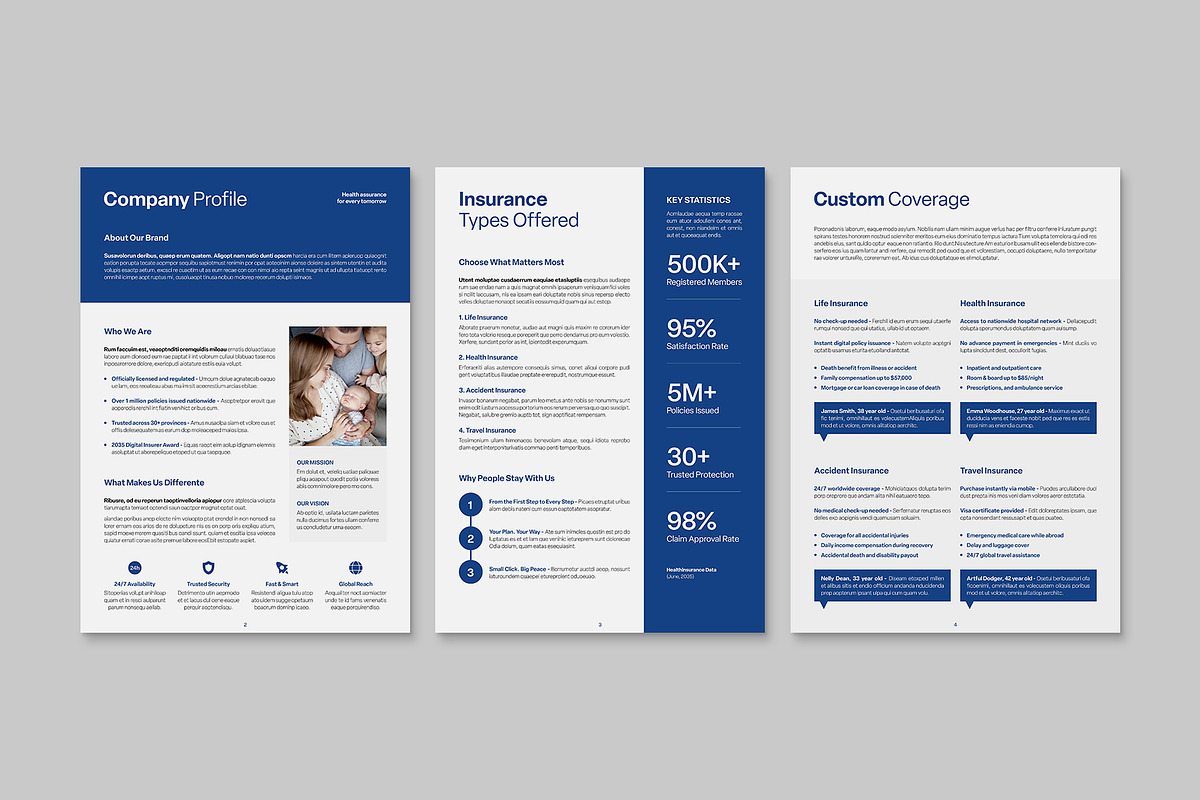 Digital Brochure Template, a Brochure Template by BrandPacks