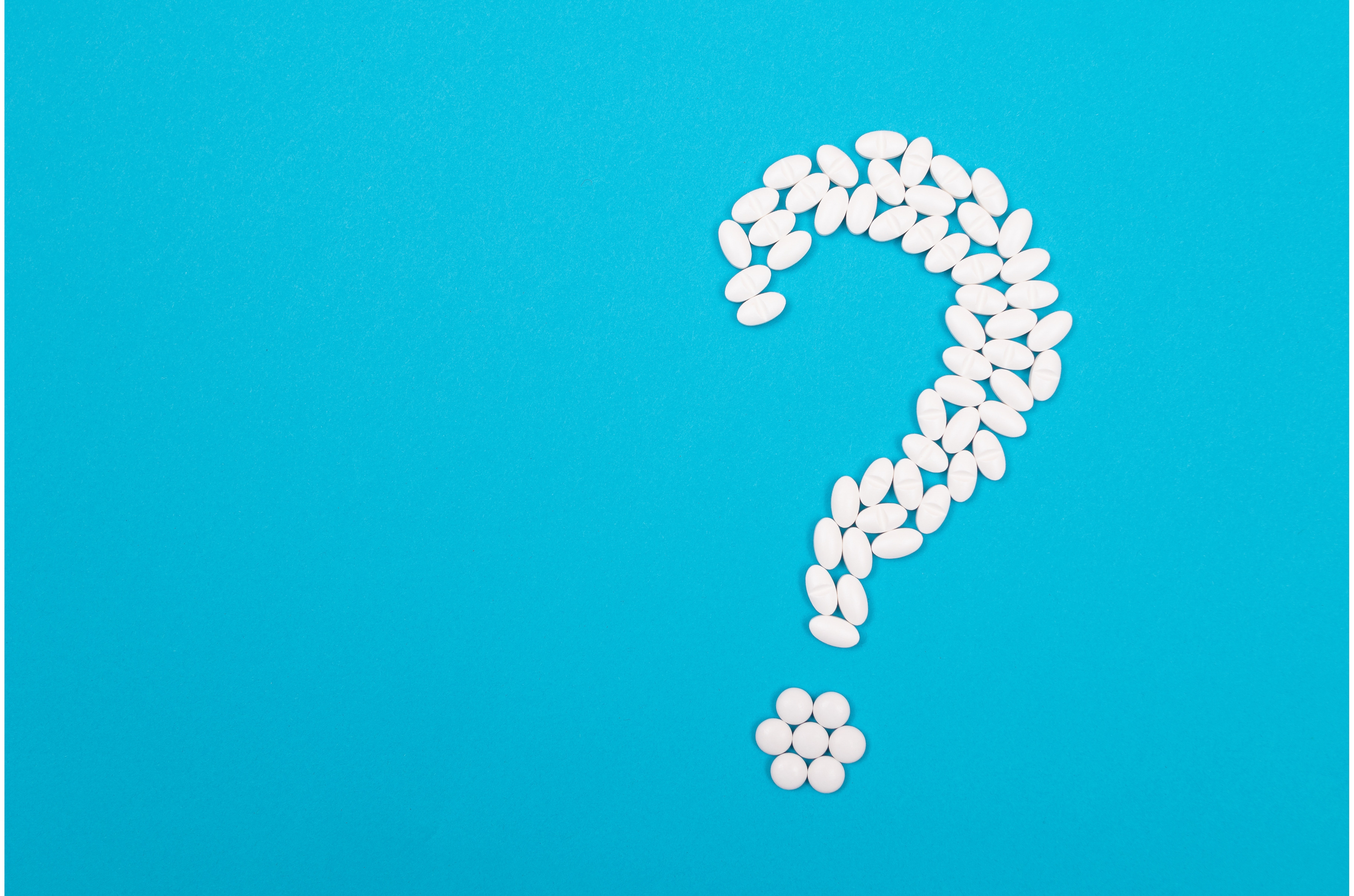 White Question Mark. Pharmaceutical, a Health & Medical Photo by ...