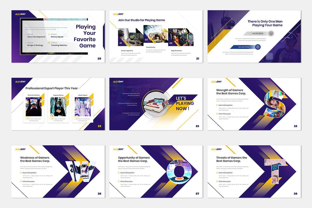 Alchemy Pptx Presentation Template