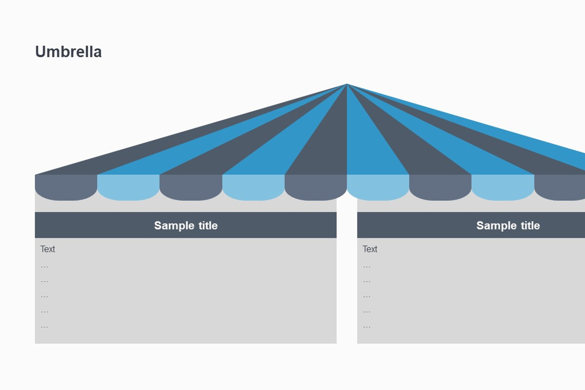 Umbrella PowerPoint template, a Presentation Template by Mr.Visual