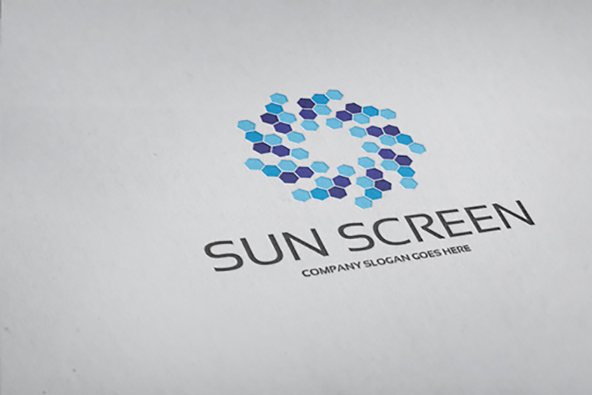 Sun Screen Logo, a Branding & Logo Template by Mariyana | Creative Market