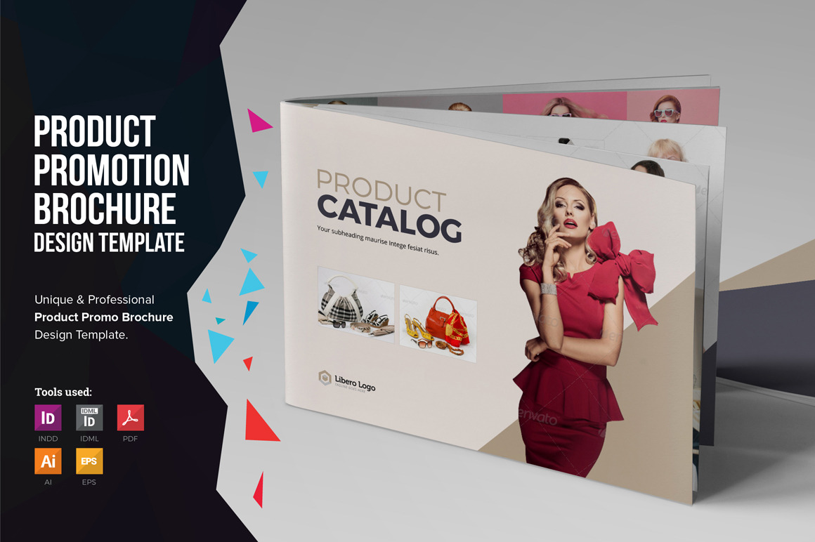 Product Promotion Brochure Catalog, a Brochure Template by Miyaji75