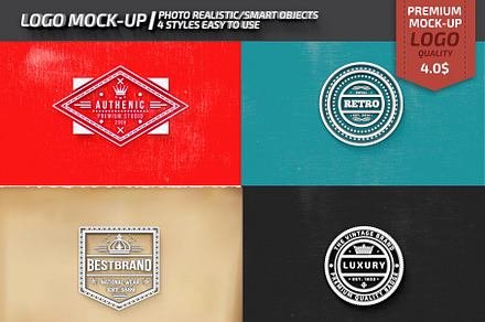 The Logo Mock-Up Set, a Product Mockup by The Craftsman