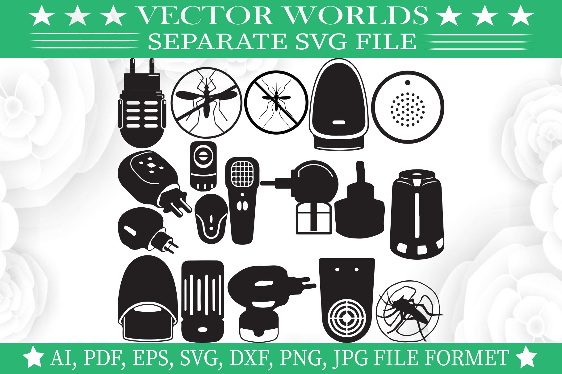 Electric Mosquito Repellent Svg, an Object Graphic by VectorWorlds