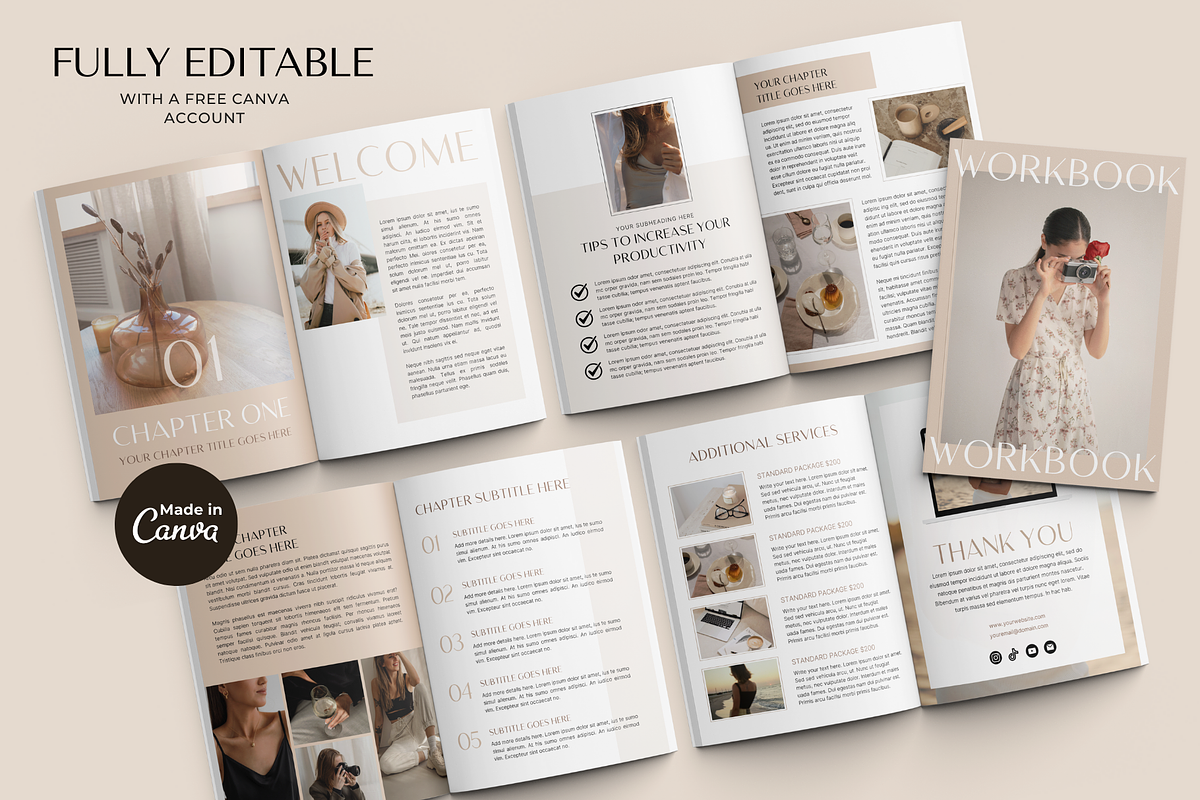 Ebook Lead Magnet Template, a Magazine Template by ShopRShop