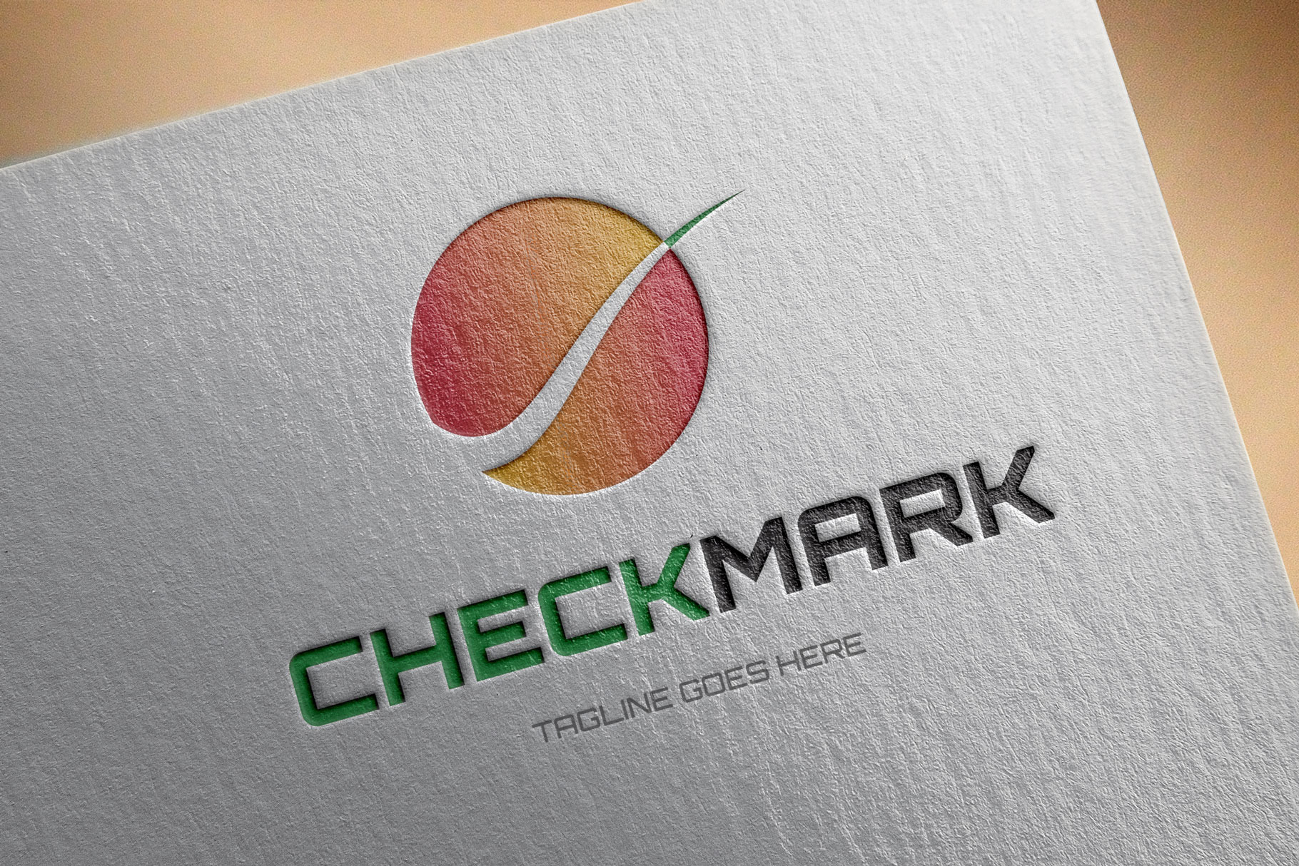 Checkmark Logo Template, a Branding & Logo Template by BdThemes