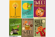 Halloween Posters Set, a Decorative Illustration by ELFIVETROV DESIGN