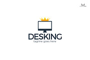 Desking Logo | Branding & Logo Templates ~ Creative Market