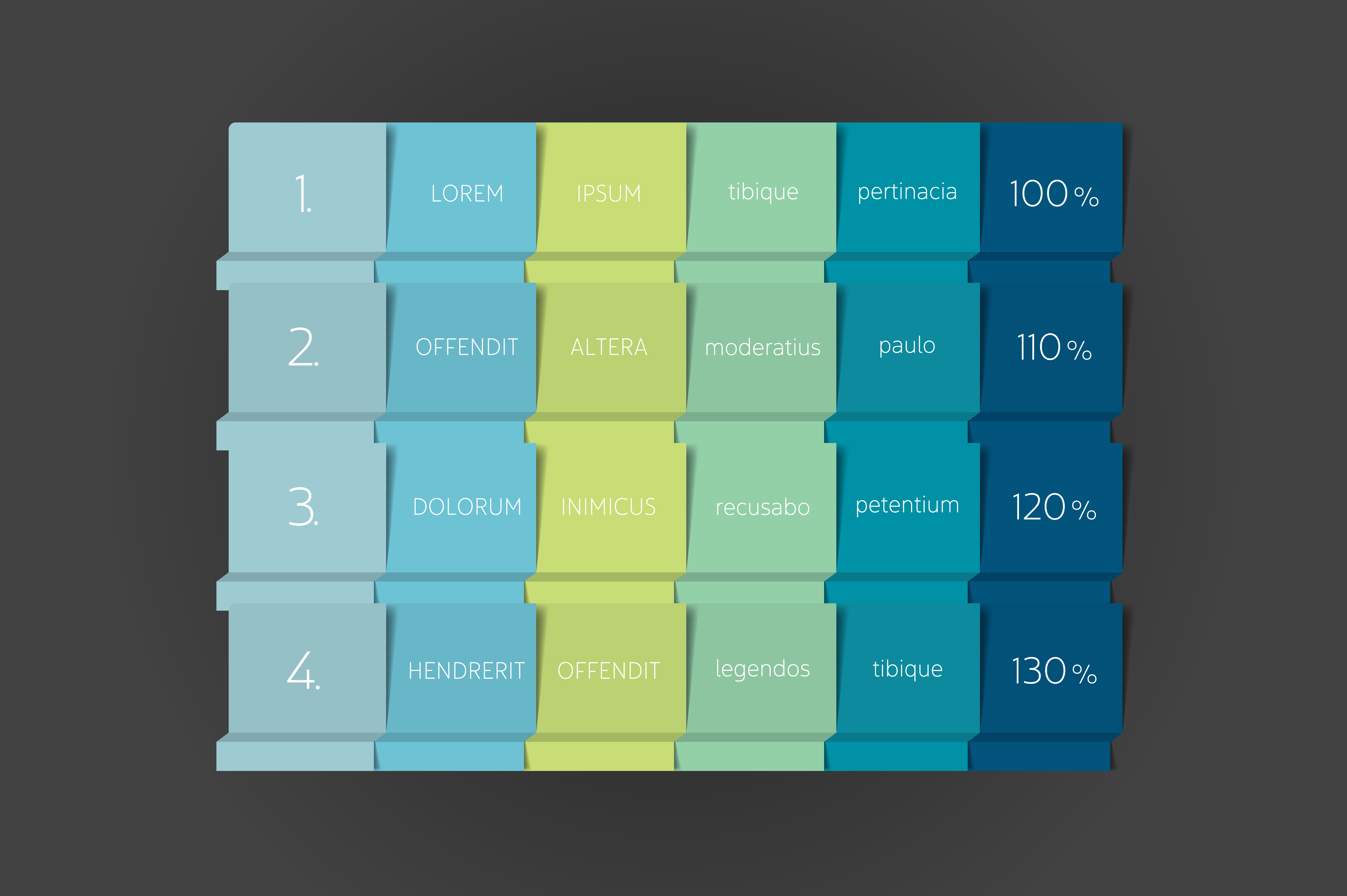 Table, schedule design template. | Technology Illustrations ~ Creative ...