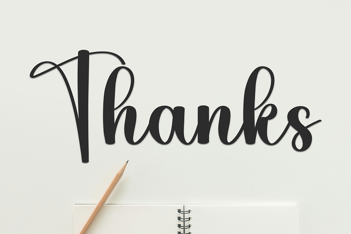 Delightful Background, a Handwritten Font by FreshTypeINK
