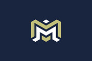 Initial MM or Double M monogram logo | Branding & Logo Templates ...