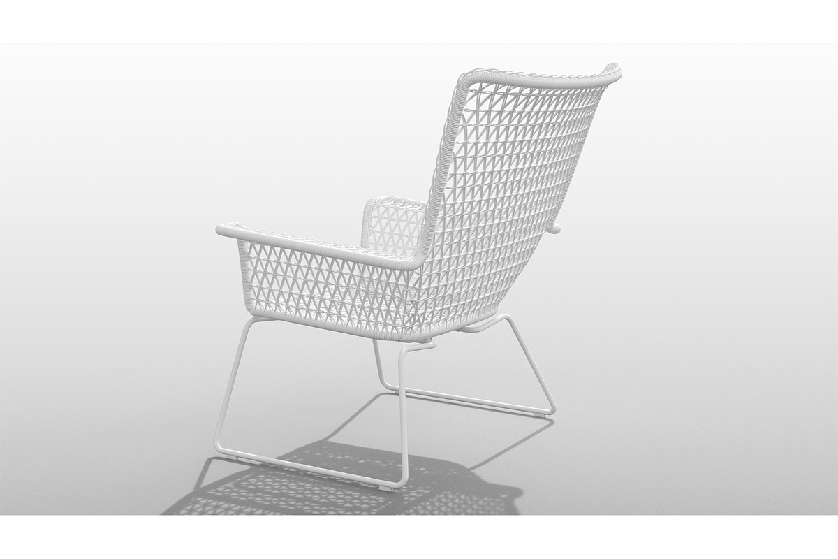 Hogsten Armchair, a Furniture 3D Model by 3DCargo
