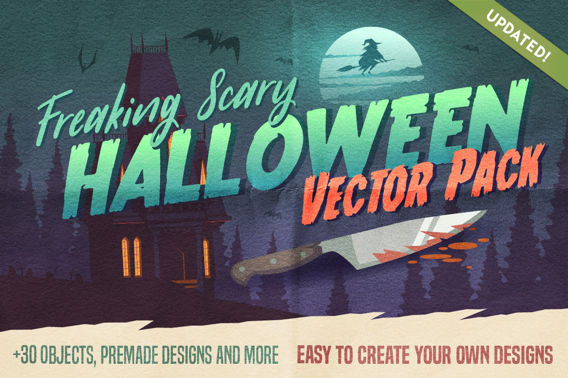 Halloween Vector Pack, a Graphic by Darumo Shop | Creative Market