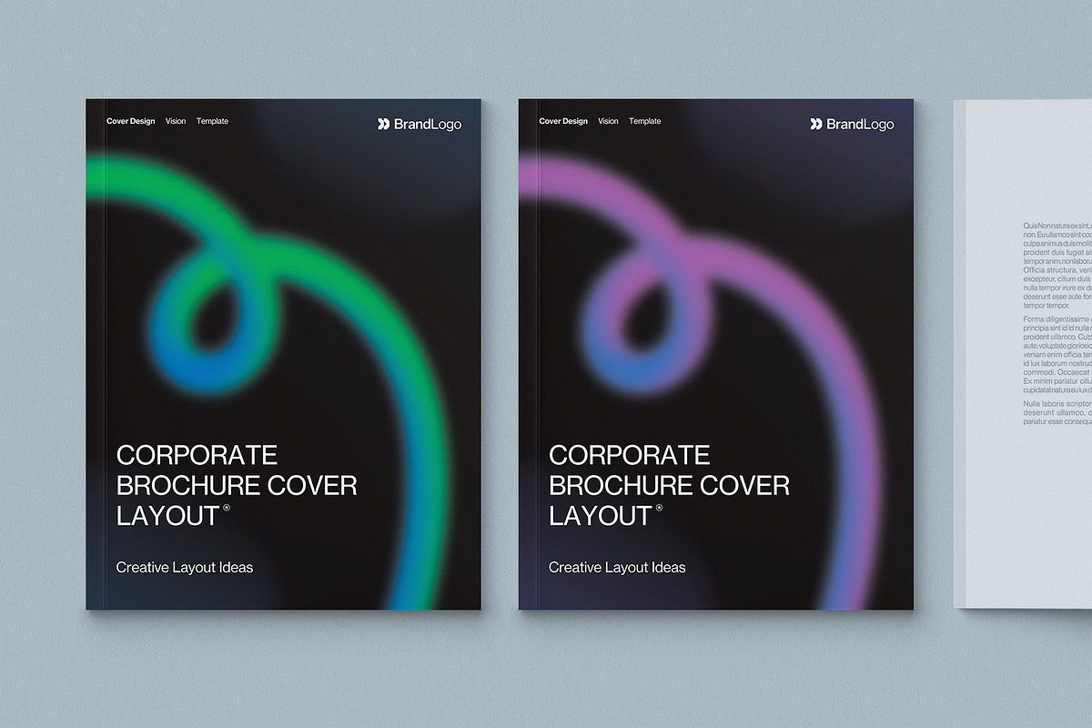 Creative Brochure Cover Template, a Brochure Template by BrandPacks