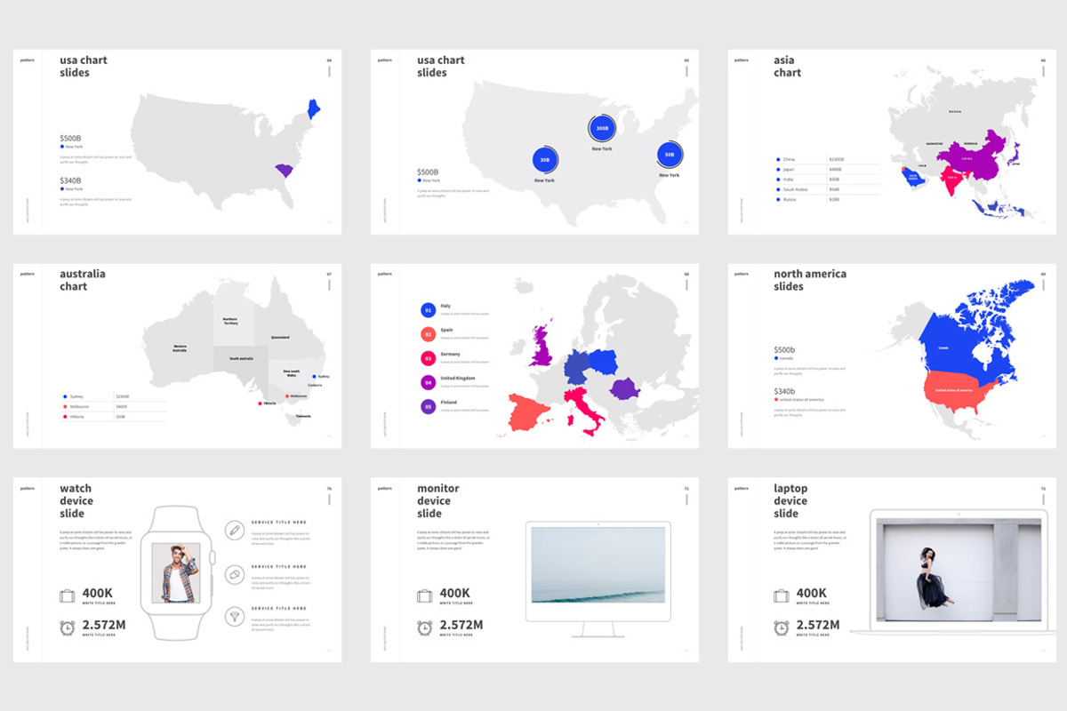 PATTERN Powerpoint Template, a Presentation Template by ShapeSlide